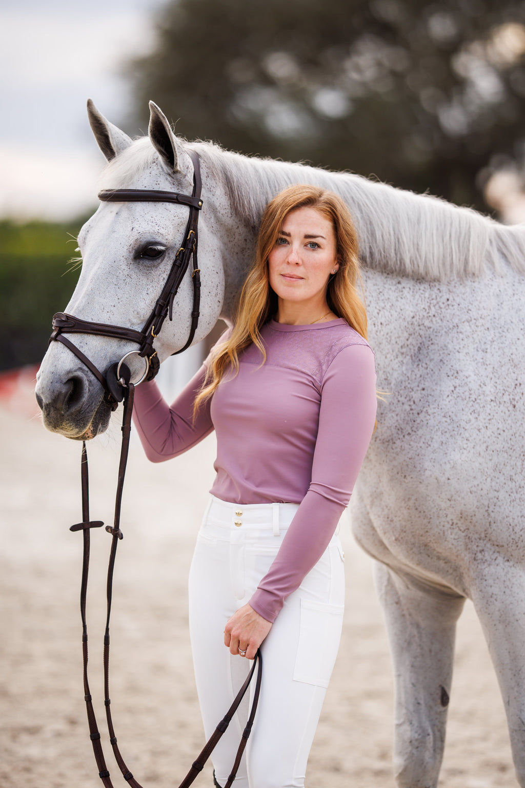 The Danielle Logo Lace Crew – Macha